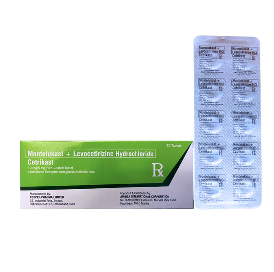 STELIX (Levocetirizine + Montelukast) 5mg./10mg.Tablet x 1 – XalMeds